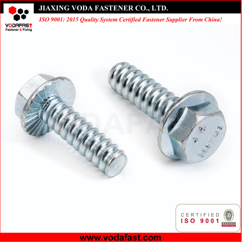 Customized Round Thread Flange Bolts