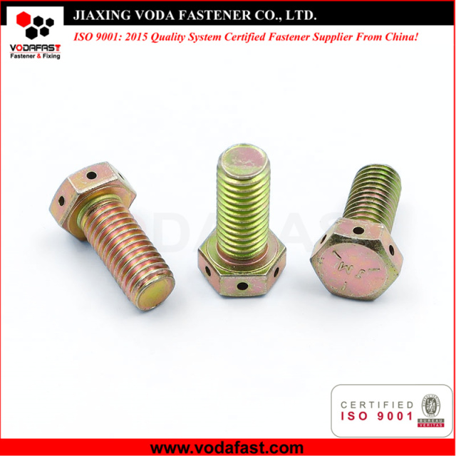 Hex Bolt with Holes