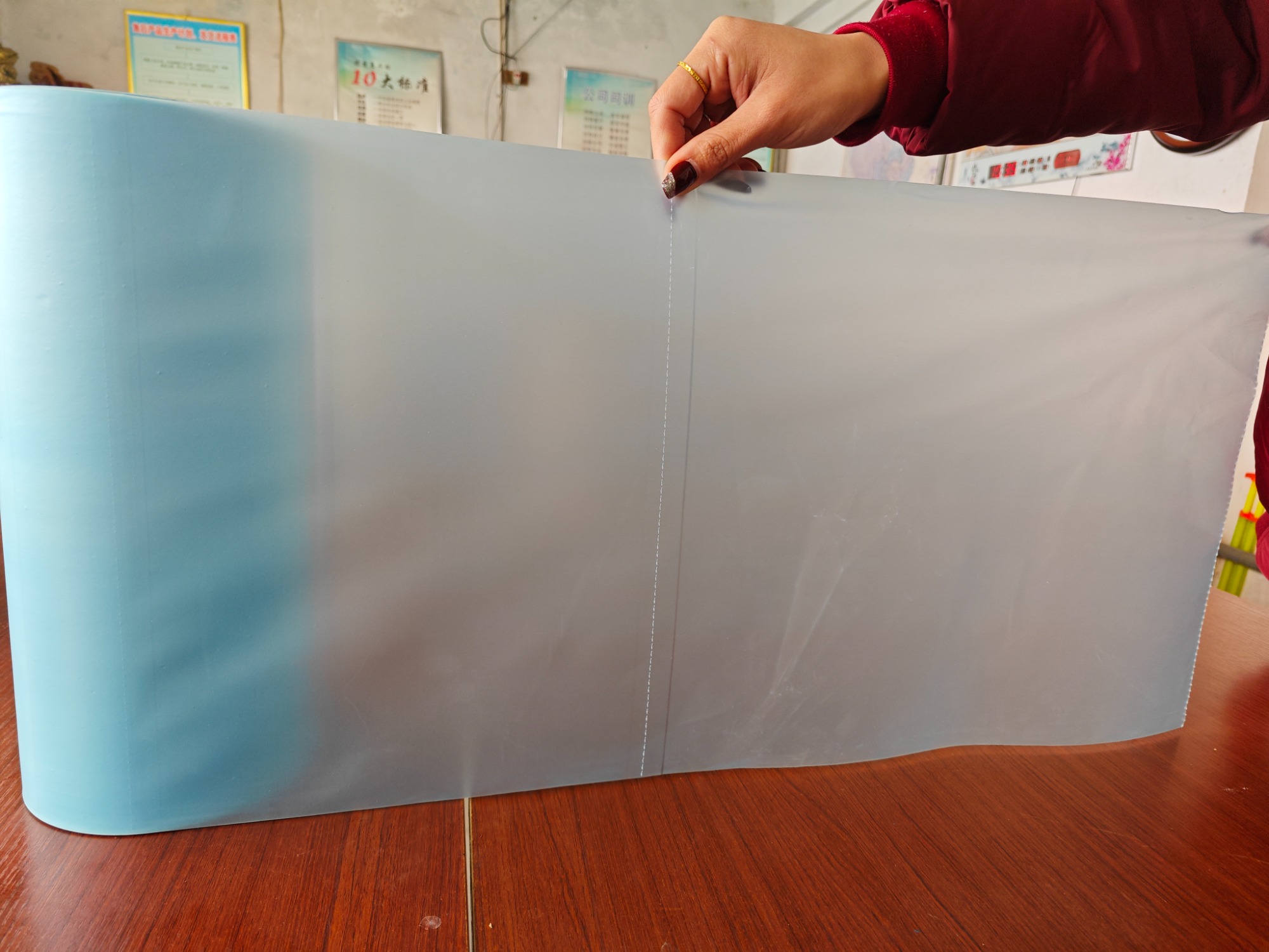 EVA roll film, low melting point EVA bag, with or without pre-cut line ...