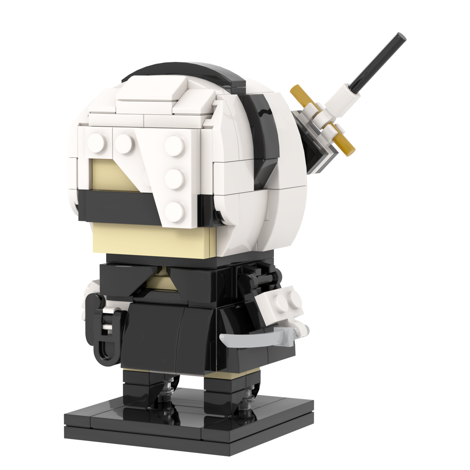 MOC7115 YoRHa No. 2 Type B 192Pcs Square Head Bricks Game Series ...