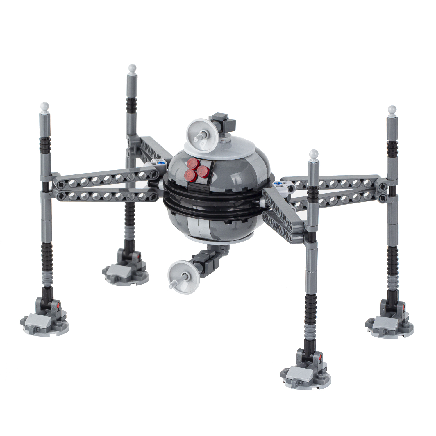 MOC2018-A Lego star wars Homing spider droid droid Dwarf spider droid ...
