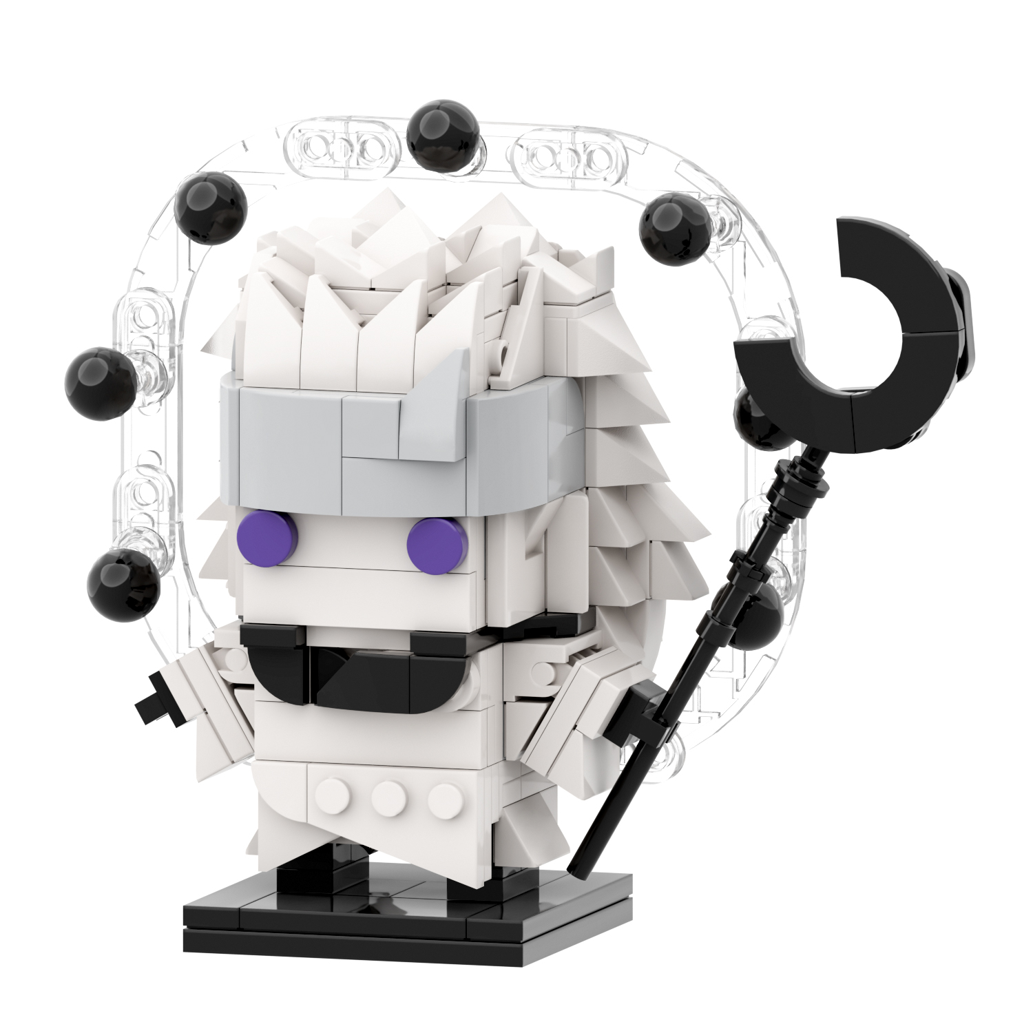 MOC7098 Japanese Anime Naruto Character Uchiha Madara Rikudousennin ...