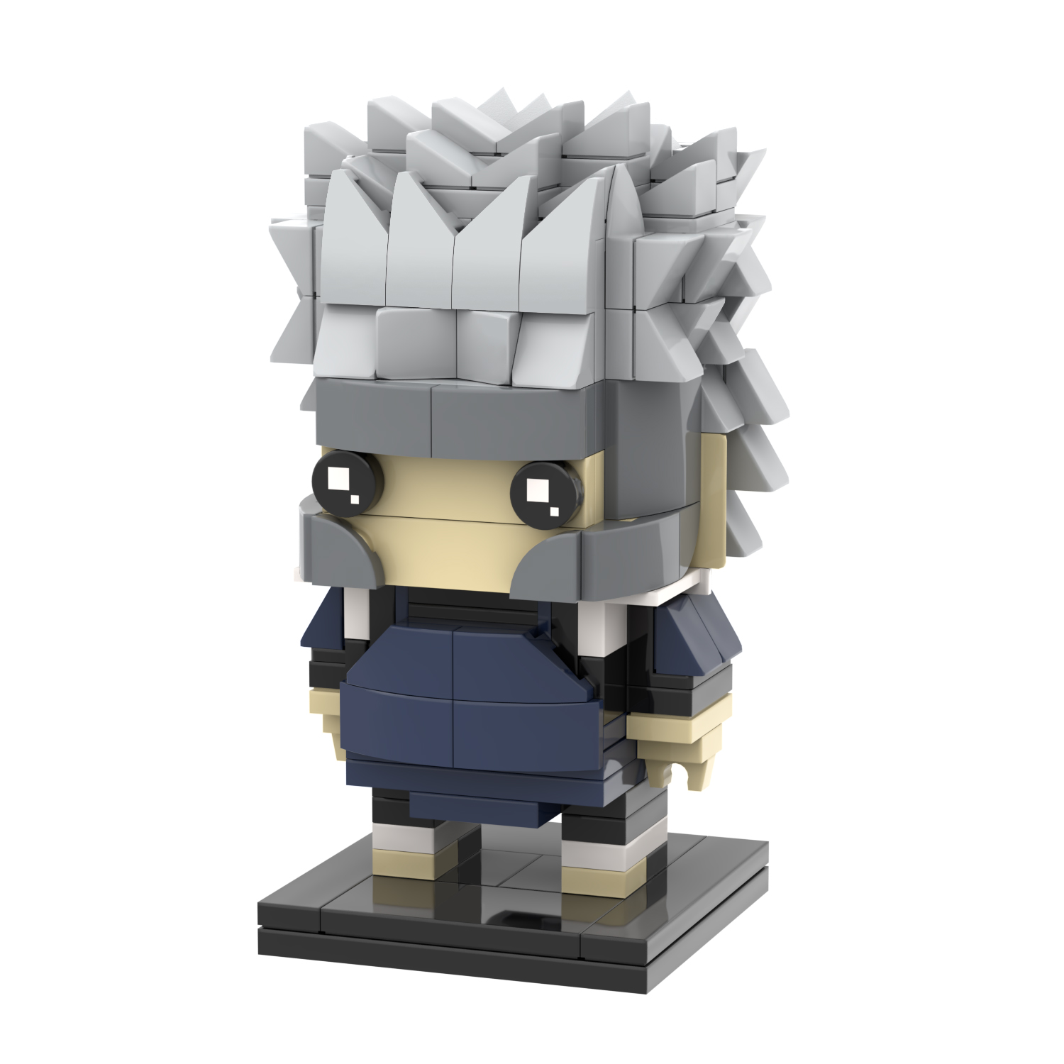 MOC7087 Senju Tobirama 223Pcs Square Head Bricks Collect Assemble ...
