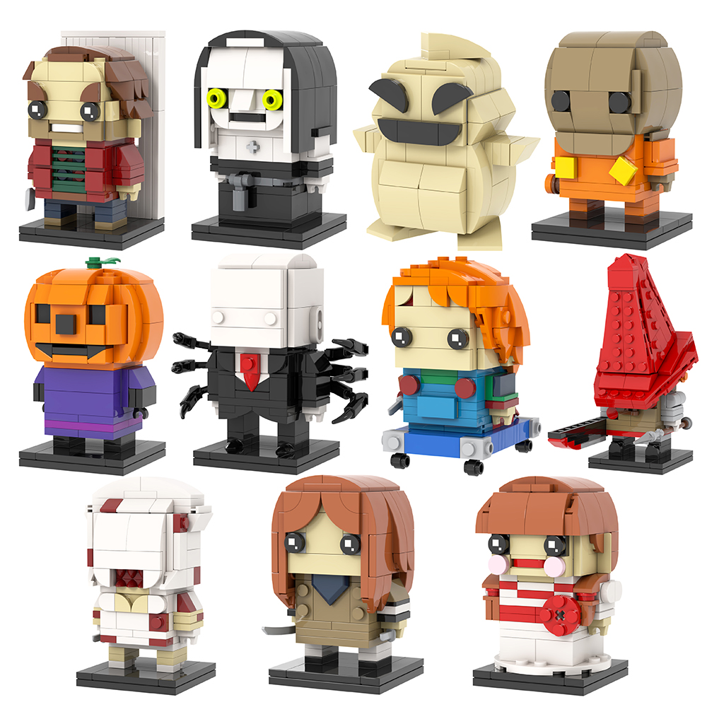 MOC7630-7636 Jack Torrance the Nun Oogie Trick' R Treat Sam Pumpkin ...