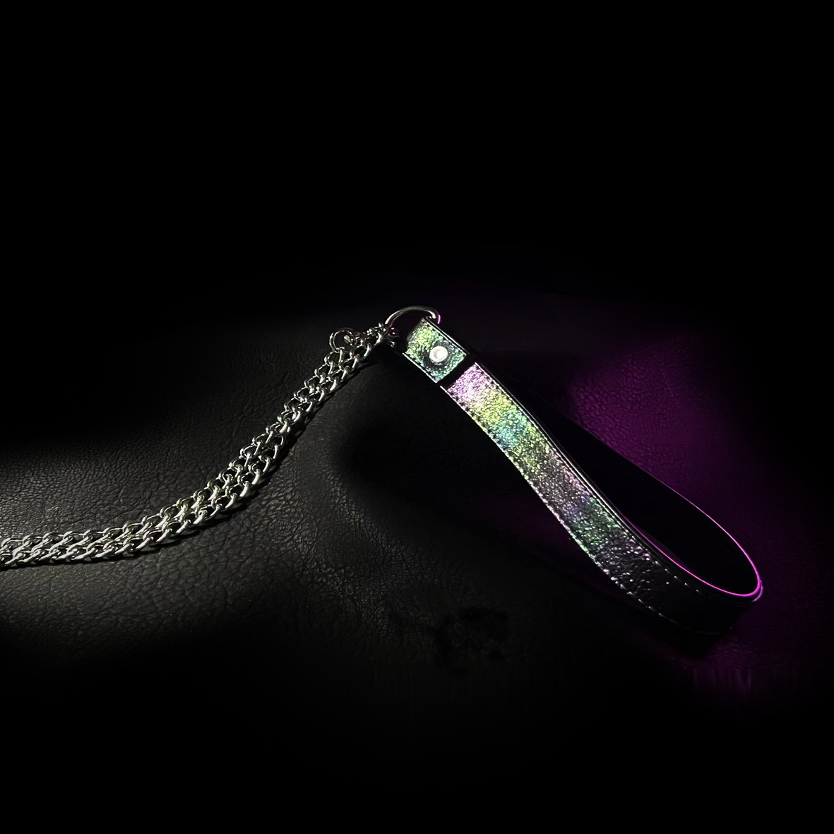 Metallic Glow Leash