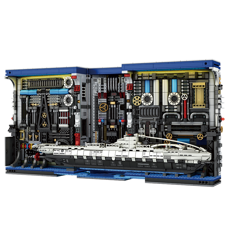 Reobrix 66038 Submarine Factory Block Set