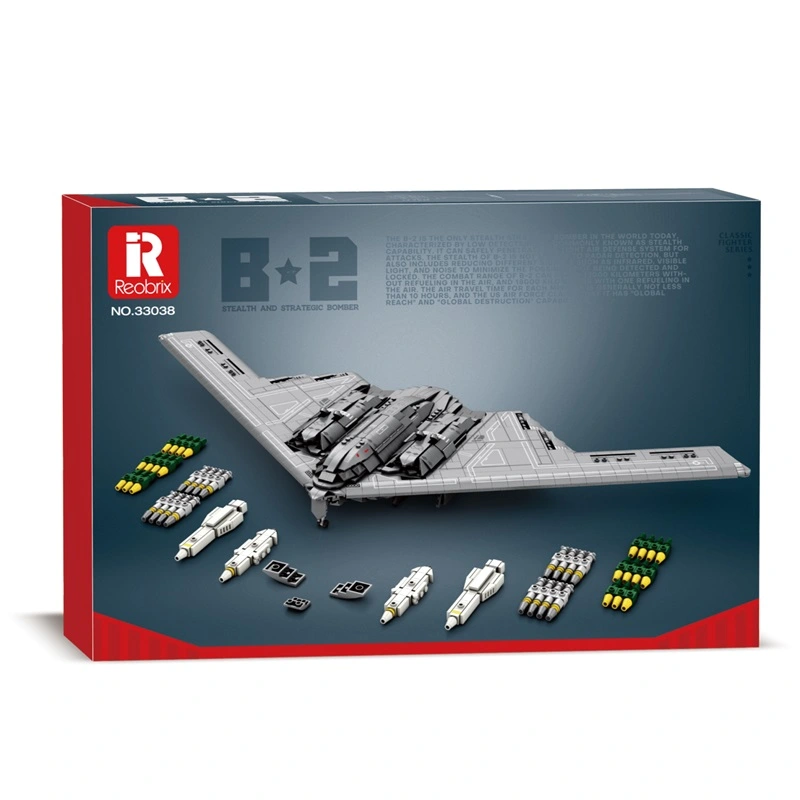 Reobrix 33038 B2 Bomber LEGO Stealth Set