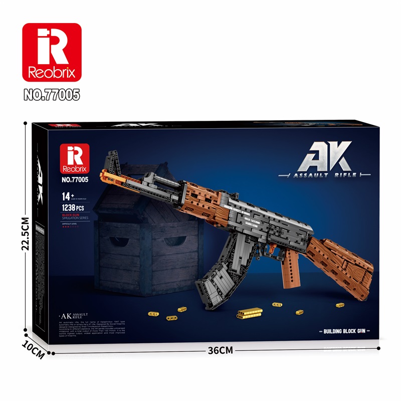Reobrix 77005 AK-47 Assault Rifle Building Set