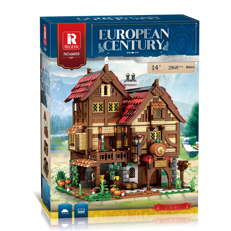 Reobrix 66018 Medieval Bistro "Village In" European Century