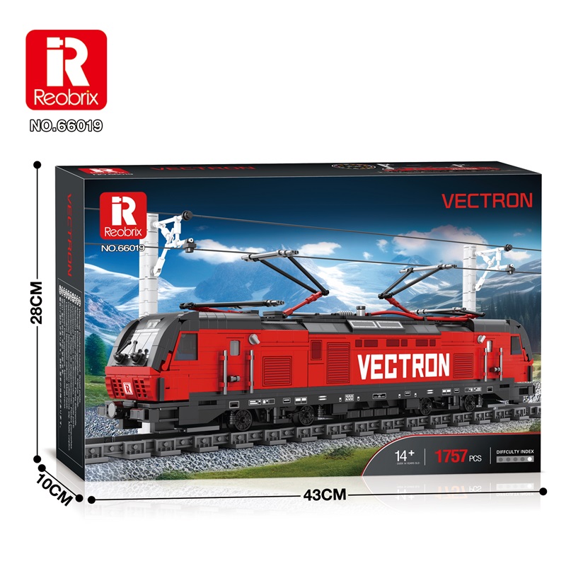 Reobrix 66019 Vectron European Electric Passenger Train