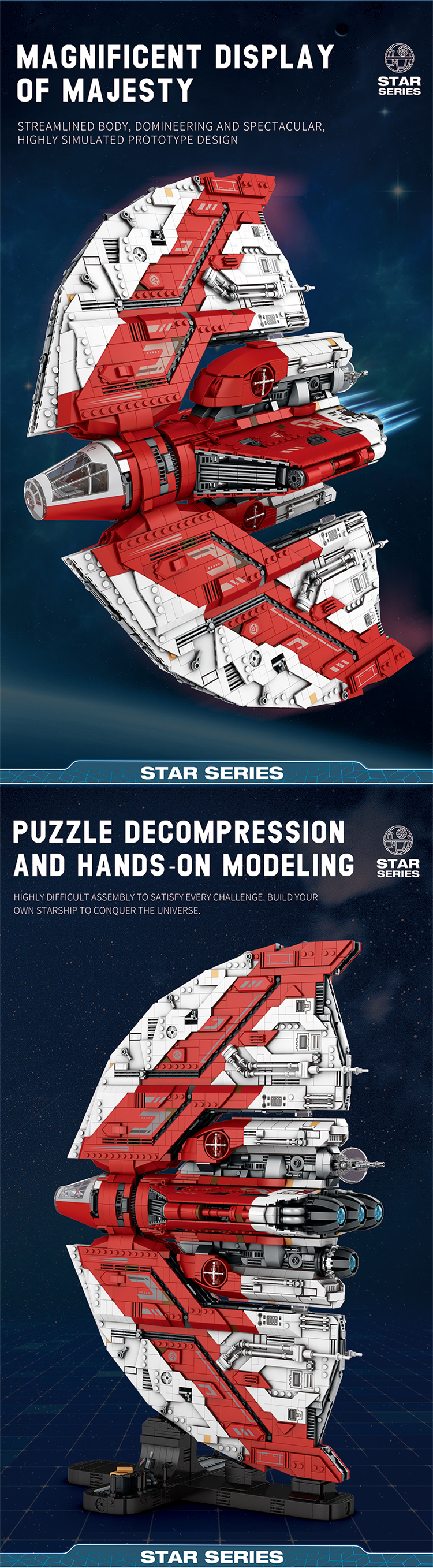 Reobrix 99006 T6 Shuttle Star Wars Set