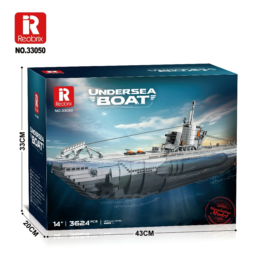 Reobrix 33050 Undersea Boat Submarine Set