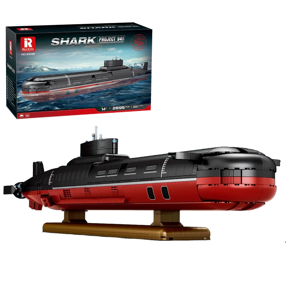 Reobrix Project 941 Shark Model Building Set