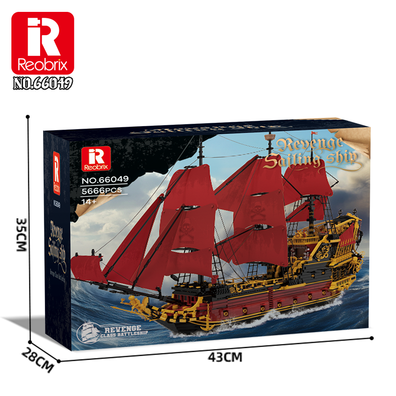 Reobrix Queen Anne's Revenge Ship Model