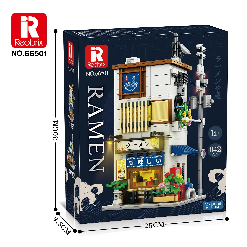 Buy Ramen House - Japanese Ramen Building Set at Reobrix