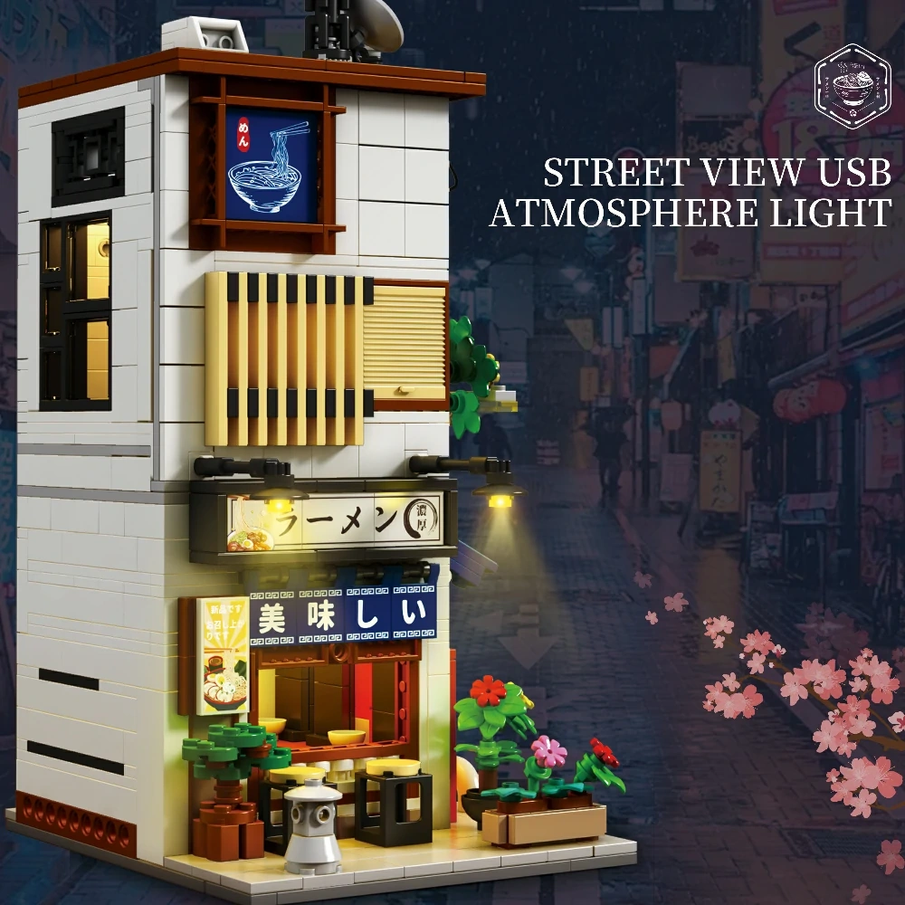Buy Ramen House - Japanese Ramen Building Set at Reobrix
