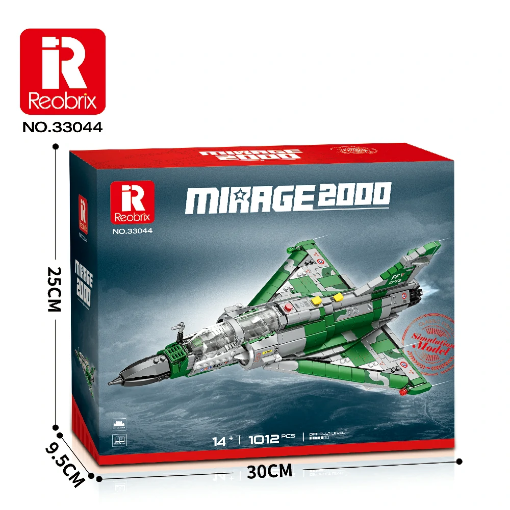 MIRAGE2000 LEGO Airplane Set – Build Your Own Legendary Fighter Jet