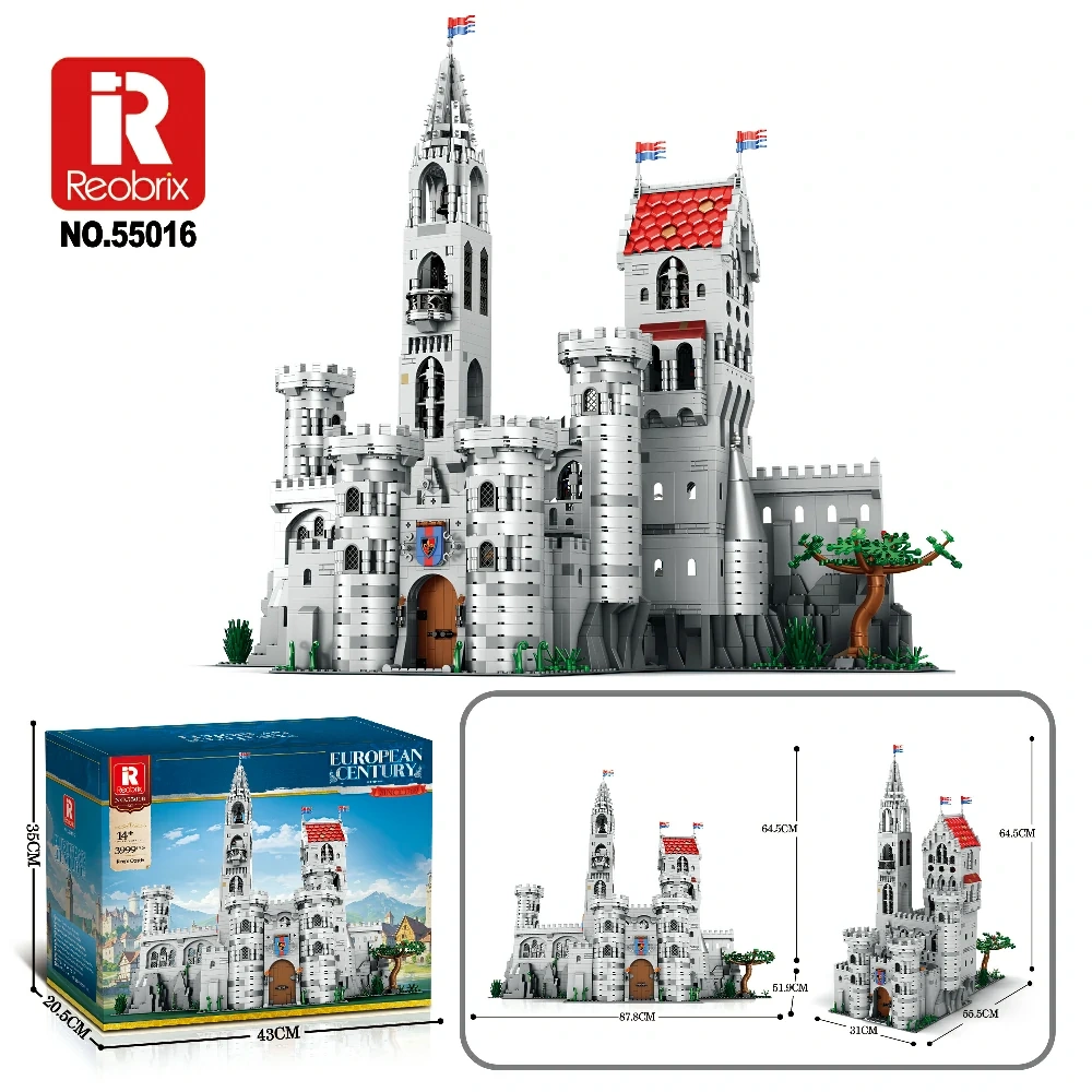 Medieval Castle - Build the Iconic King's Castle Model
