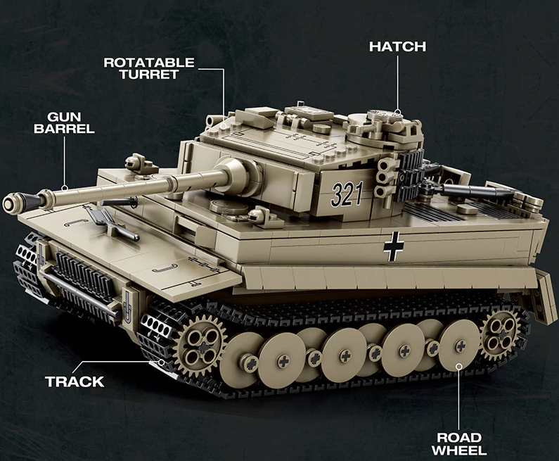 Recreate the Iron Beast: The TIGER I WWII Tank Model Takes You Back to ...