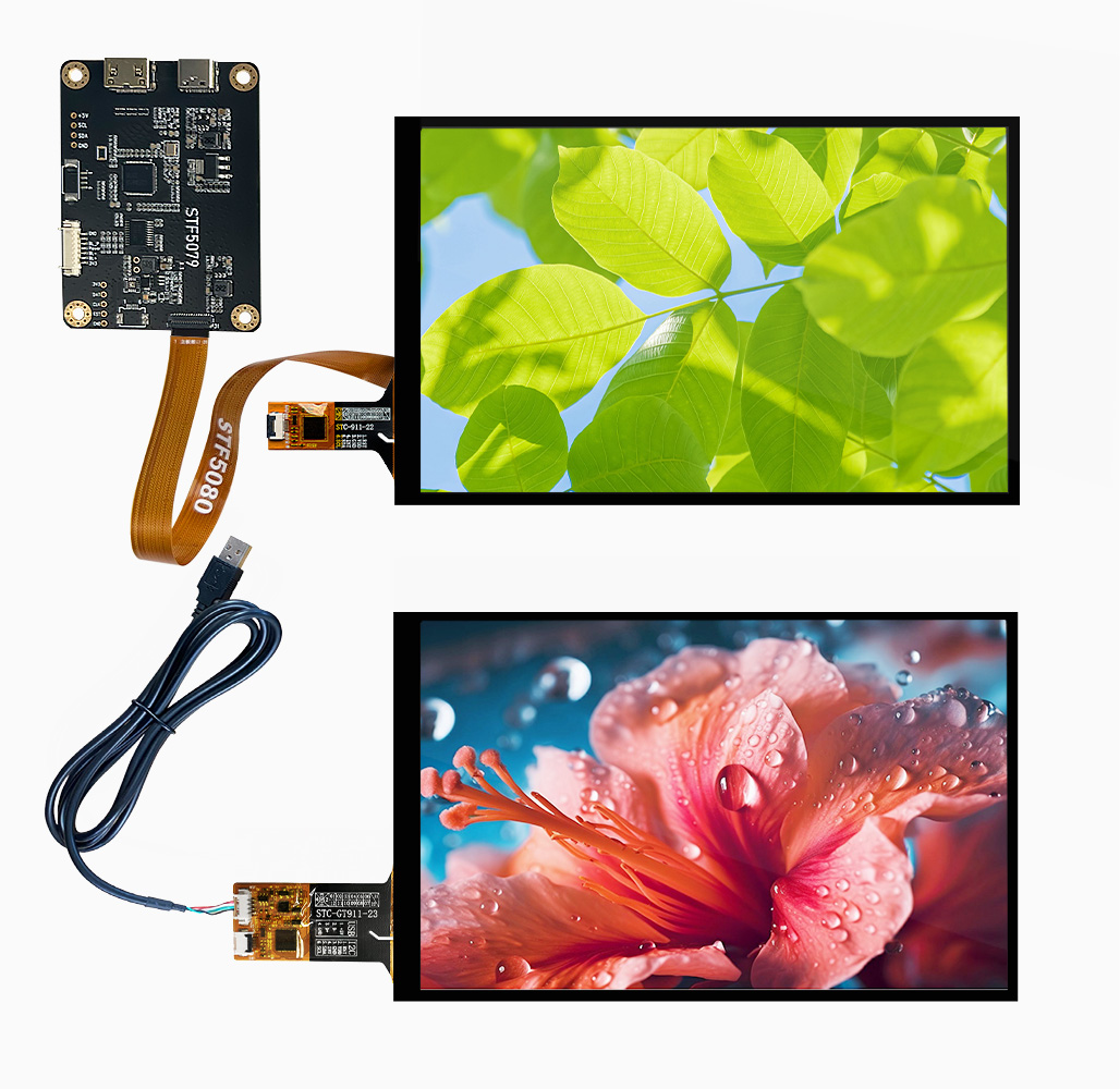 STOUCH 8 inch capacitance Touch Panel TP+LCD & LCM Intergration