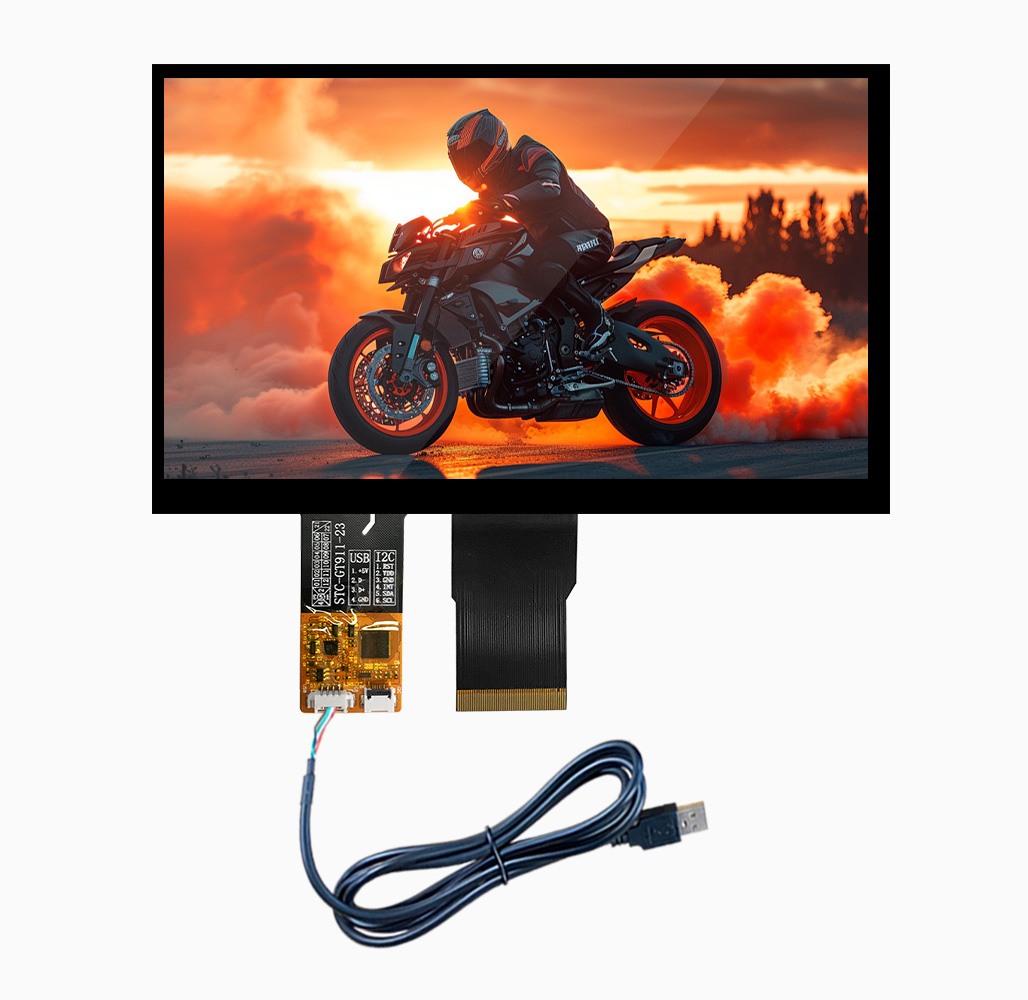 STOUCH 7 inch capacitance Touch Panel TP+LCD & LCM Intergration