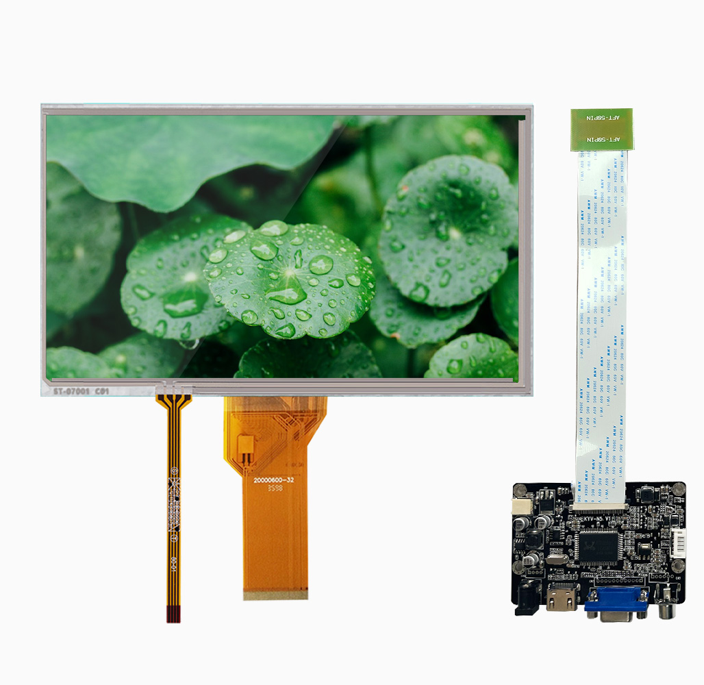 STOUCH 7 inch Resistive Touch Panel TP+LCD & LCM Intergration