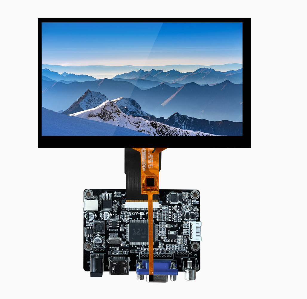 STOUCH 7 inch capacitance Touch Panel TP+LCD & LCM Intergration