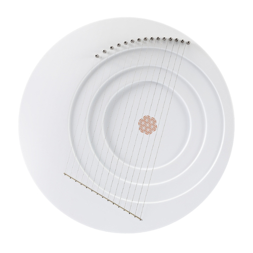 Hluru LYRE Full Moon Lyre 15 Strings White