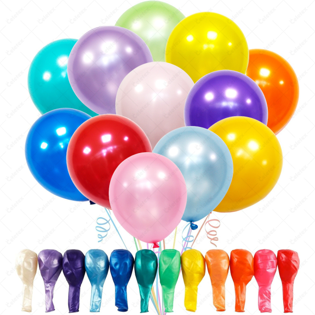 Pearl Colors Balloons Wholesale - Elegant Glossy Balloons in Bulk ...