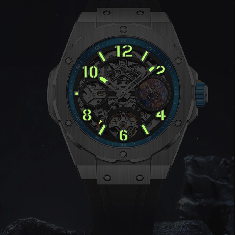 Planetary Series Skeleton Mechanical Watch