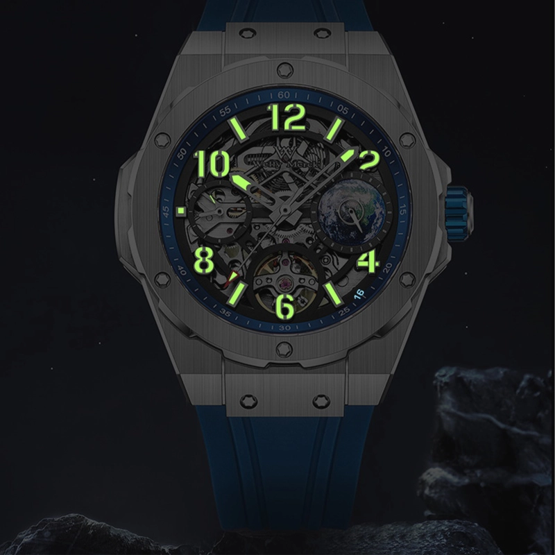 Planetary Series Skeleton Mechanical Watch