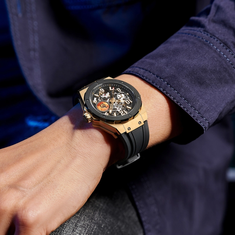 Planetary Series Skeleton Mechanical Watch