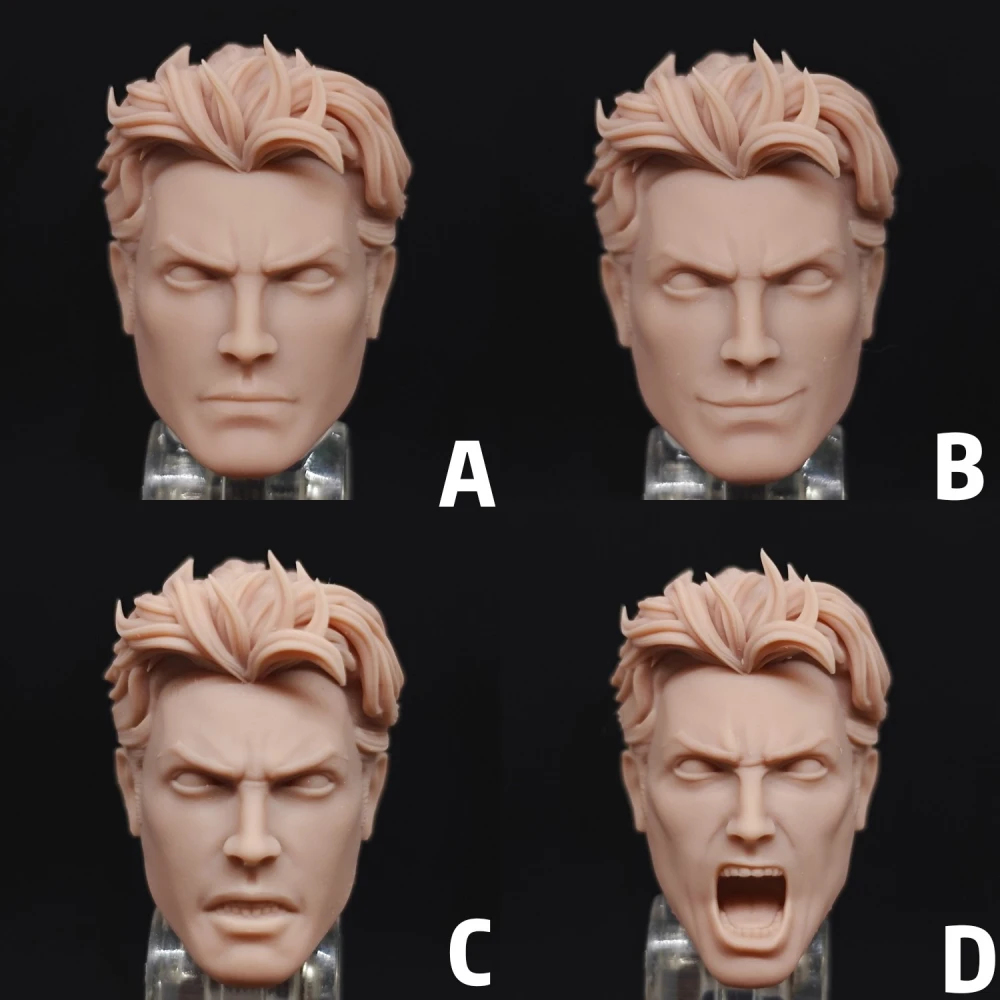 Marvel Spider-Man V4 S2 Peter Parker PP Real Head unpainted headsculpt ...