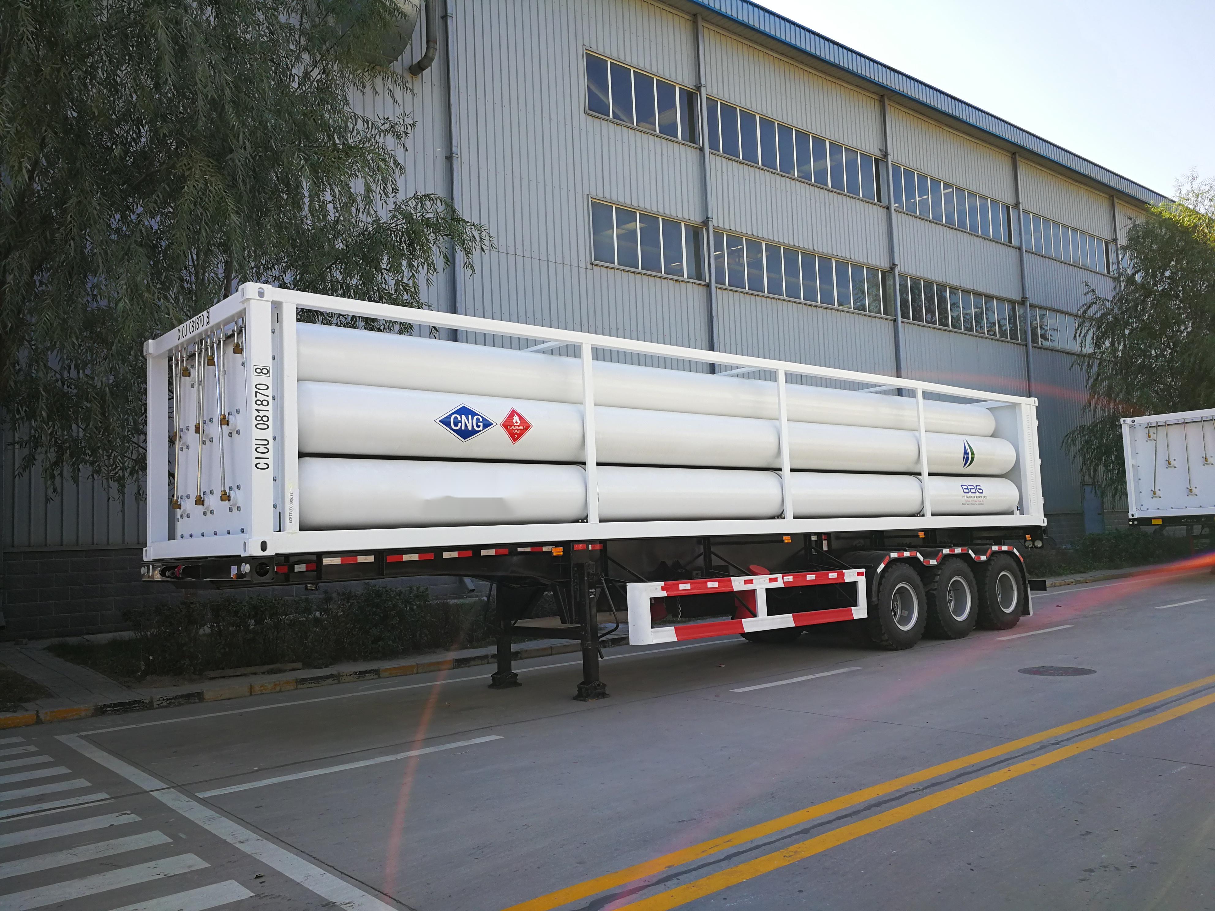 CNG Tube Skids - CNG gas compressor, CNG compressor - Natural Gas Storage