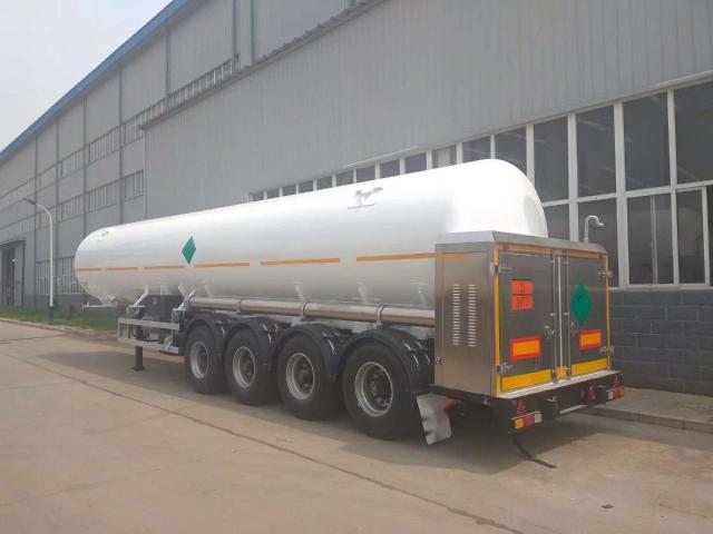 LNG Transport Semi-Trailer - LNG storage tank market - Gas Industrial ...