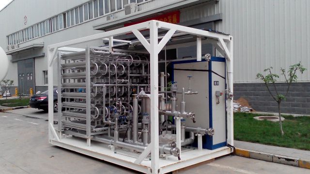 LNG mobile refueling sation