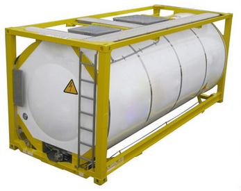 Liquefied gas tank container LPG, Anhydrous ammonia, butadiene, butane ...