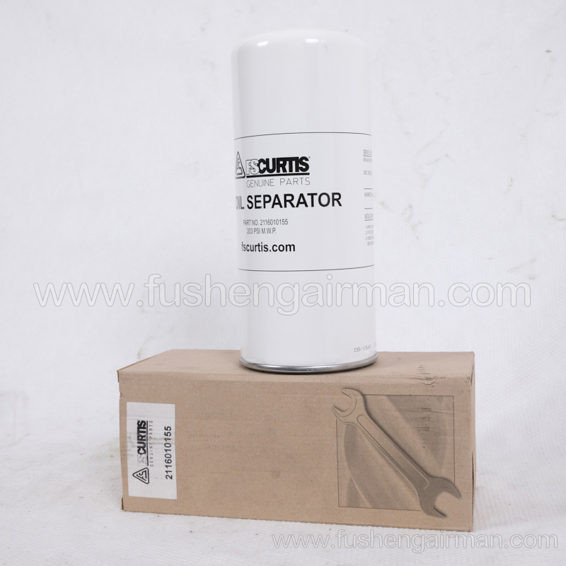2116010155 Fusheng Genuine Screw Air Compressor Curtis GPS08-11 Oil ...