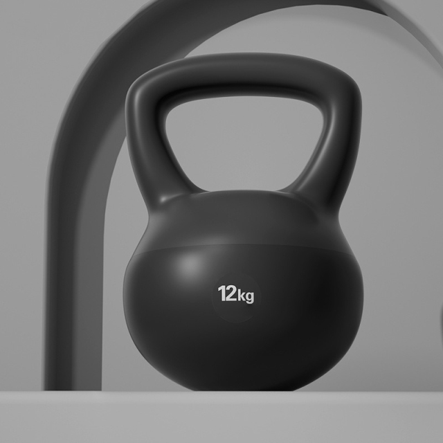 Hot Home Gym Bodybuilding Colorful Soft PVC Kettlebell Sand Kettlebell Kg