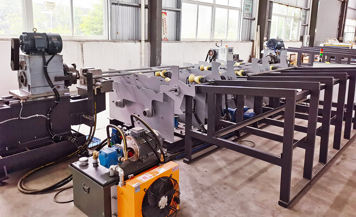 Fully Automatic Double Head Threading Machine