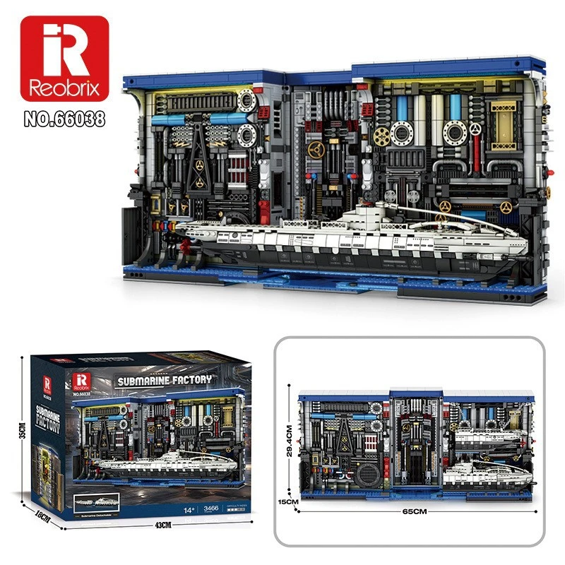 Reobrix 66038 - Submarine Factory