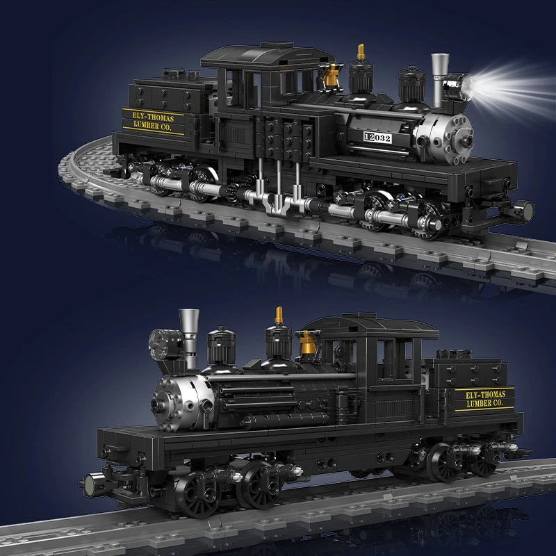 MOULD KING 12032 - Shay-Type Steam Locomotive