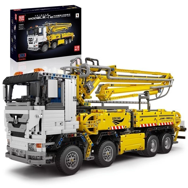 MOULD KING 19003 - Truck With Concrete Pump