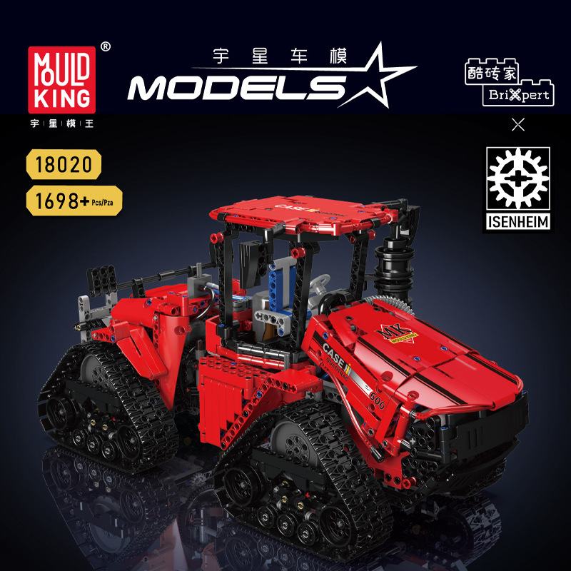 MOULD KING 18020 - Pneumatic Crawler Tractor