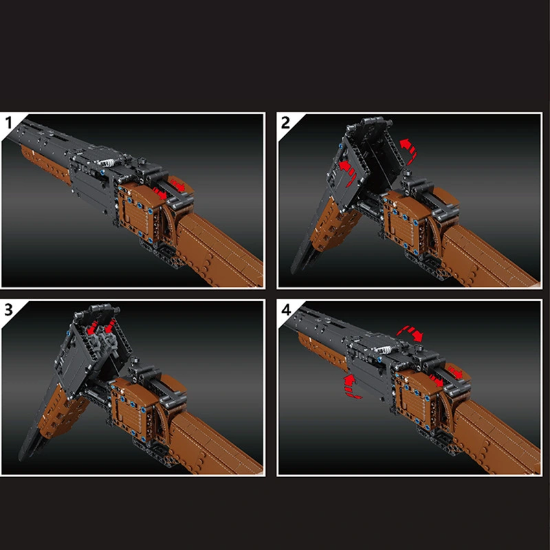 MOULD KING 14016 - Double-barreled Shotgun