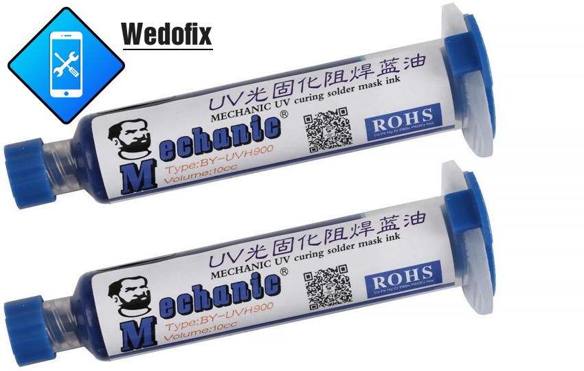 Mechanic 10CC Blue UV Curable Solder Mask Soldering PCB Repair Green ...