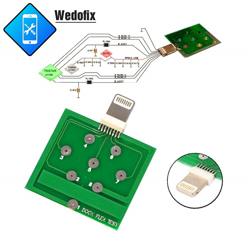 Micro Dock Flex Test Board U2 IC Battery Tester for iPhone Android ...