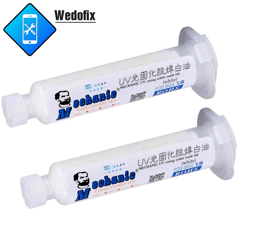 Mechanic 10CC White UV Curable Solder Mask Soldering PCB Repair Green ...