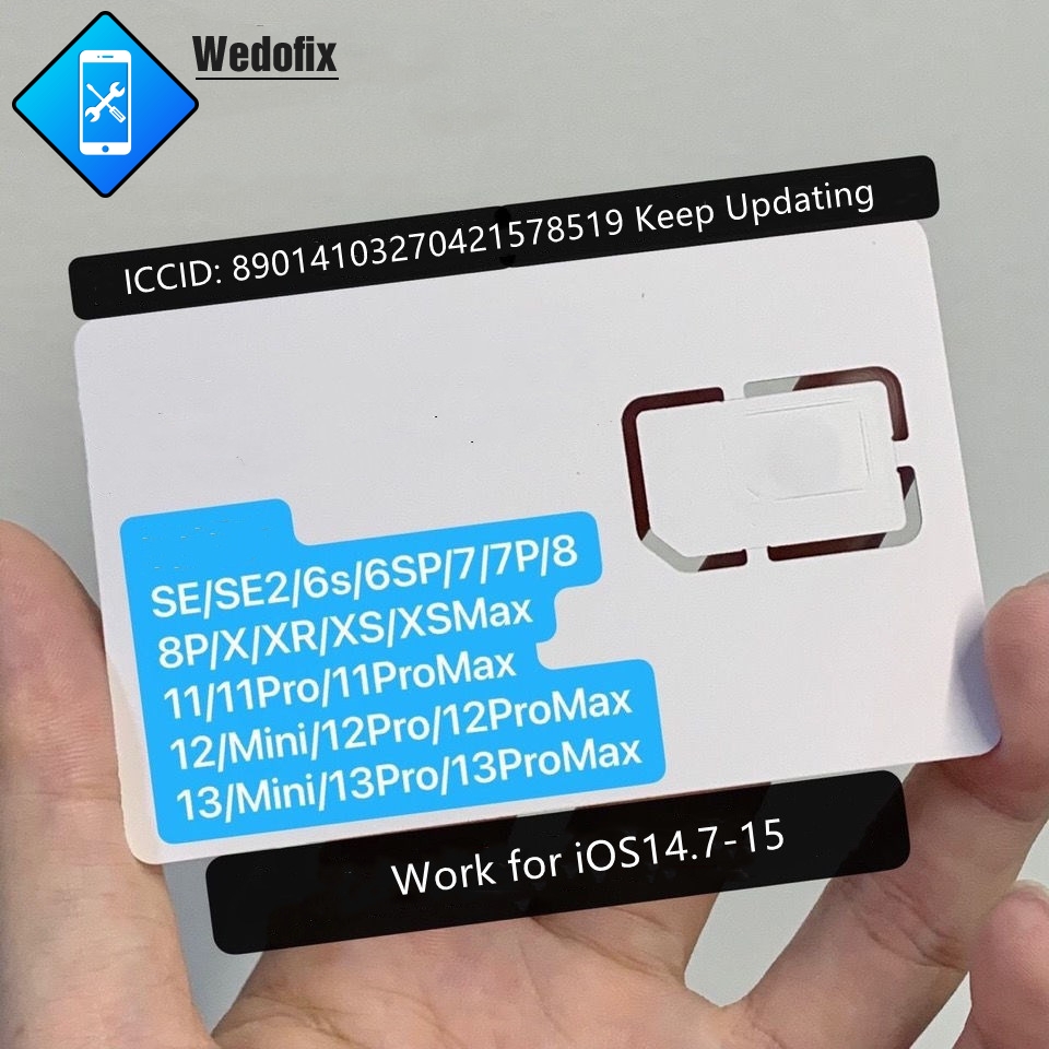 Black Sim Card Unlock Smart Activation with Pop up Menu Turbo Sim Rsim ...