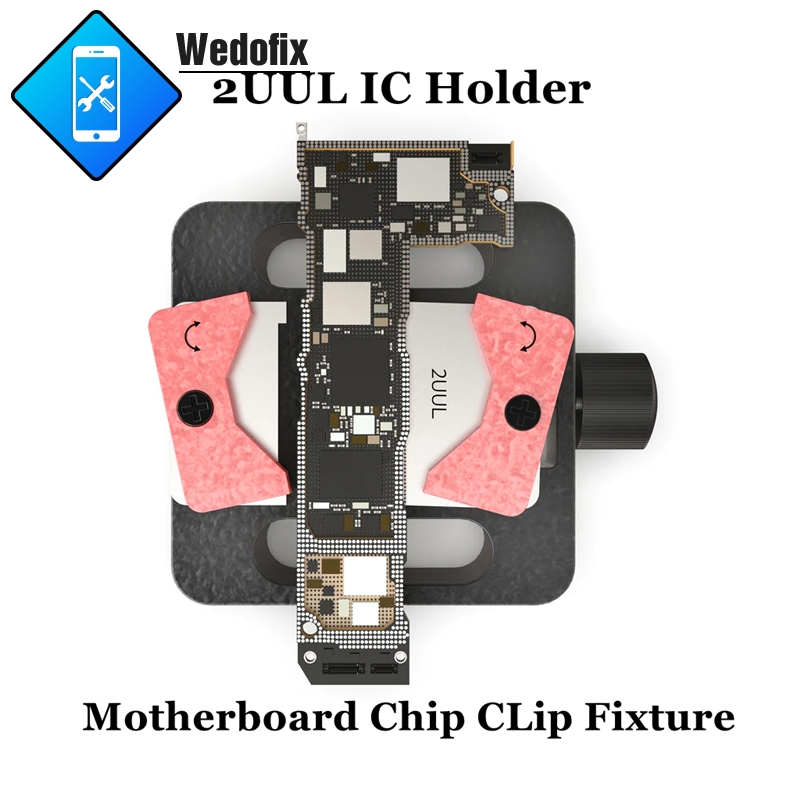 2uul Mini Motherboard Chip Holder for iPhone NAND CPU Microsoldering Work
